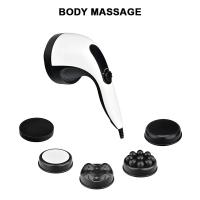 China Multifunctional Handheld Body Massager 4 Heads 2200-2500rpm Electric Vibration Muscle Relaxation for sale