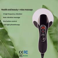 China Handheld Electric Vibrating Massage Gun 2200-2500rpm Full Body Relief Massager with 4 Heads for sale