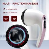 China Handheld Body Massager with Electric Heating 40℃ and 12-Speed Vibration - 2000mAh Battery MB-BM01 Model for sale