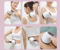 China Wireless Handheld Electric Massager with 12 Speed Settings and 3500 RPM Deep Tissue Vibration Hammer for sale