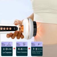 China Handheld Electric Suction Massager 9 Levels Vacuum Cupping Therapy Machine with Red Light 2000mAh for sale