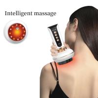 China Handheld Electric Suction Massager 9 Levels Vacuum Cupping Therapy Machine with Red Light 2000mAh for sale