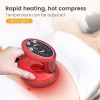 China Electric Gua Sha Scraping Massager with 6-Level Vacuum Suction, 1800mAh Battery and Heat Therapy for Body Care for sale
