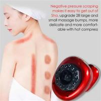 China Electric Gua Sha Scraping Massager with 6-Level Vacuum Suction, 1800mAh Battery and Heat Therapy for Body Care for sale
