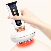 China 20 Gear EMS Microcurrent Electric Meridian Brush with Infrared Heating and Vibration Therapy for Full Body Massage for sale