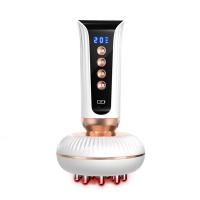China 20 Gear EMS Microcurrent Electric Meridian Brush with Infrared Heating and Vibration Therapy for Full Body Massage for sale