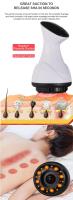 China Electric Cupping Massager with Red Light Therapy 15 Gears Heating Vibration 2000mAh for sale