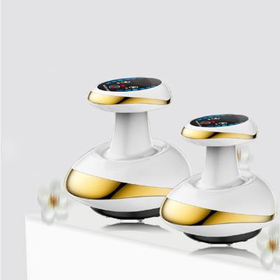 China Portable Electric Scraping Cupping Massager 1200mAh 6 Speeds Gua Sha Body Therapy Machine for sale