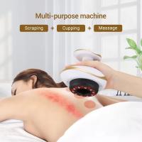 China Portable Electric Scraping Cupping Massager 1200mAh 6 Speeds Gua Sha Body Therapy Machine for sale