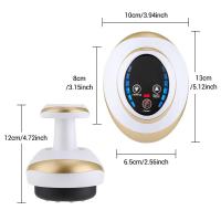 China Portable Electric Scraping Cupping Massager 1200mAh 6 Speeds Gua Sha Body Therapy Machine for sale