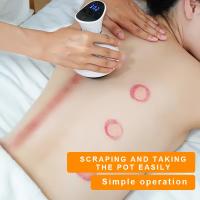 China Portable Electric Cupping Massager 2000mAh 15 Gear Scraping Heating Therapy Machine for sale
