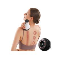 China Electric Cupping Massager with Red Light Heat Therapy 2000mAh 10W Handheld Body Massager for sale