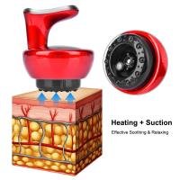 China Electric Gua Sha Scraping Cupping Massager with Red Light Therapy 1800mAh 12W for sale