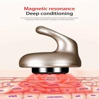 China Handheld Body Vacuum Cupping Massager with Red Light Heating Therapy 1200mAh 6 Levels for sale