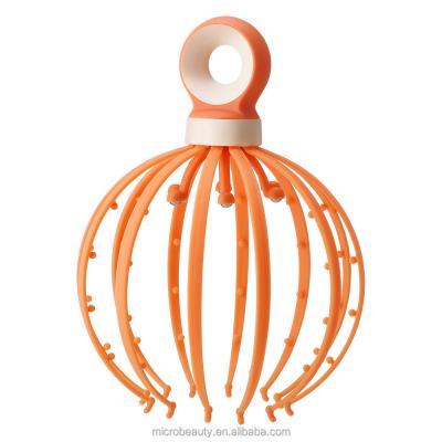 China OEM Handheld Scalp Massager MB-HM03 with Steel Ball Technology for Stress Relief - CE ROHS FCC Certified for sale