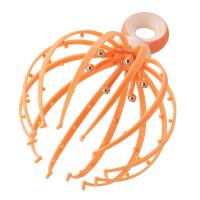 China Handheld Octopus Scalp Massager with 10 Silicone Claws for Stress Relief and Relaxation for sale