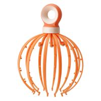 China Handheld Octopus Scalp Massager Stress Relief Head Massager Custom Color CE ROHS FCC for sale