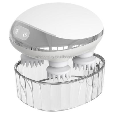 China White ABS Electric Scalp Massager 4 Head Vibration Relaxation Massage Machine 1200mAh IPX8 for sale