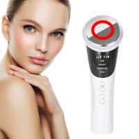 China Hot Cold Compress Red Light Therapy Facial Device with 8000 RPM Vibration and 45℃ Heating - MB-HY76 Model for sale