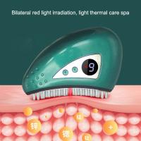 China MB-GS27 Gua Sha Massage Brush with 1000mAh Battery, 40-56°C Heating, Red Light Therapy & EMS Microcurrent for sale