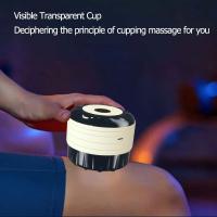 China MB-718 Smart Electric Vacuum Cupping Machine with 2000mAh Battery and 45-55°C Heat Therapy for sale