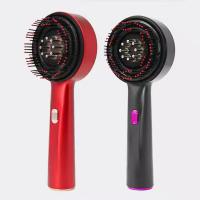 China Ionic Hair Growth Comb with 650nm Red Light Therapy, Heating Function and Oil Dispenser - Electric Scalp Massager for sale