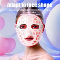 China 7 Color LED Light Therapy Mask with 120 Beads, 630nm Red Light for Anti-Aging and Acne Treatment - 280g Wireless Design for sale
