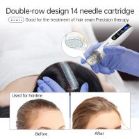 China Bio Pen Q2 3-in-1 Microneedling Pen with 0-1.5mm Needle Range and 700mAh Battery for LED Light Therapy and Microcurrent Skin Care for sale