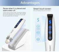 China Bio Pen Q2 3-in-1 Microneedling Pen with 0-1.5mm Needle Range and 700mAh Battery for LED Light Therapy and Microcurrent Skin Care for sale