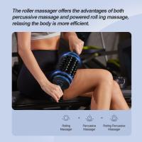 China Electric Body Roller Massager with 5 Speed Levels 28W Power 1800mAh Battery for Deep Muscle Relief for sale