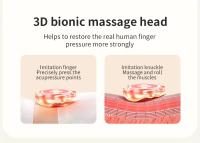 China Portable Back Massager with Heat Therapy 40-45°C 12V Low Voltage for Home Office Car Use for sale