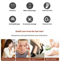 China Electric Foot Massager with Heat Therapy 3 Intensity Levels for Pain Relief and Blood Circulation for sale