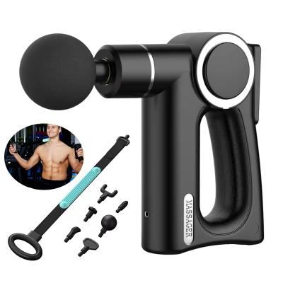China Professional Vibration Massage Gun 30W High Torque Motor 6 Speed Levels Deep Muscle Relaxation for sale