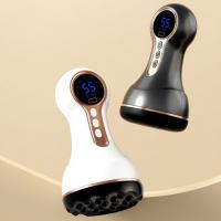 China USB Full Body Massager with Vibration and Heating for Muscle Pain Relief White Black ABS for sale