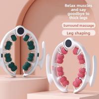 China 360 Degree Circular Roller Leg Massager Deep Tissue Cellulite Massager for Thighs Buttocks 26x25x4cm for sale