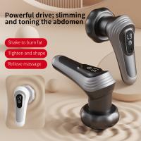 China Wireless Vibration Body Massager WY-828 1800mAh USB Rechargeable with Heating 40-56℃ for Full Body Relaxation for sale