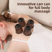 China USB Rechargeable Electric Cupping Massager 9 Suction Levels 3.7V Deep Muscle Relaxation for sale