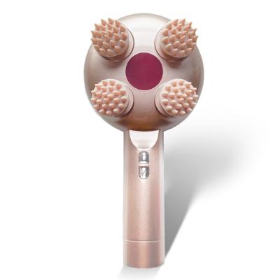 China Deep Massage Handheld Electric Scalp Head Massager 3 Speeds 800mAh Battery TYPE-C Charging for sale