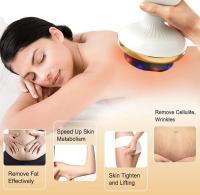 China Electric Vacuum Cupping Massager 9 Level Red Blue Light Heating Therapy Body Sculpting Slimming Device for sale