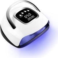 China 220W UV Nail Lamp with 72 UV/LED Lamp Beads and 365nm+405nm Wavelengths for Fast Curing of Gel Polish for sale