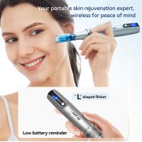 China Wireless Electric Microneedle Derma Pen with Adjustable Depth for Skin Firmness and Nutrient Absorption for sale