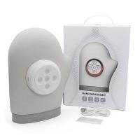 China Cordless Hand Massager with 5-Level Air Compression and 3-Mode Heating Therapy for Finger Joint Relief for sale