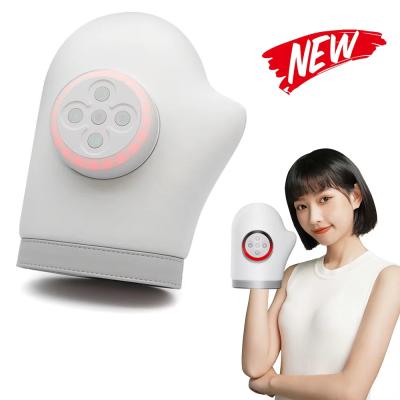 China Cordless Hand Massager with 5-Level Air Compression and 3-Mode Heating Therapy for Finger Joint Relief for sale