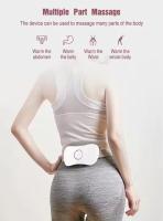 China Smart Heating Massage Belt Electric Waist Support with Infrared Therapy USB Powered 3 Temperature Levels for sale