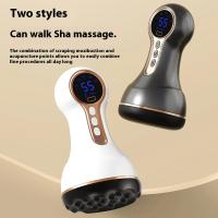 China Handheld Full Body Massager with Vibration and Heating Therapy USB Rechargeable 2-in-1 Pain Relief for sale