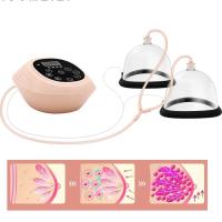 China Breast Enhancement Massager with Vibration Latex Material Home Use Timer Suction Power Regulation for sale