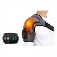 China Electric Far Infrared Heating Massage Shoulder Pad 5000mAh Battery Touchscreen Heat Therapy for Periarthritis Relief for sale