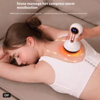 China Professional Electric Bian Stone Heating Massage Device for Abdominal Care Digestive Support Thermal Therapy OEM Manufacturer for sale