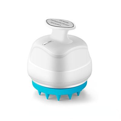 China Multi-role Electric Silicone Hair Scrubber for Deep Scalp Cleansing, Dandruff Removal Rich Foam & Relaxing Massage Wet & Dry Use for sale