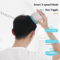 China Multi-role Electric Silicone Hair Scrubber for Deep Scalp Cleansing, Dandruff Removal Rich Foam & Relaxing Massage Wet & Dry Use for sale